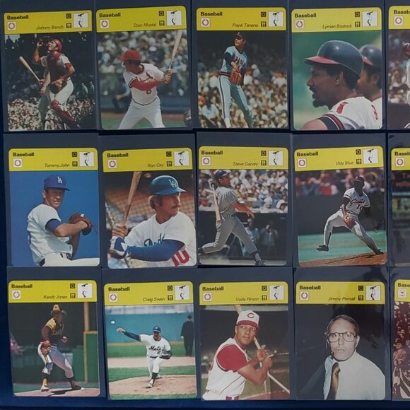 Topps | Toys | Lot Of 29 97789 Sportscaster Baseball Cards Bench Musial ...
